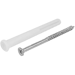 Expansion Screw, Stainless Steel Expansion Bolts, Screws, Screws, Screws, Expansion Bolt Wall Anchor Self-Tapping Screws 8mmx80mm 20pcs