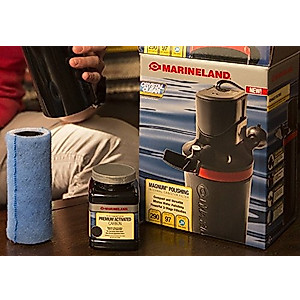 MarineLand Magnum Polishing Internal Canister Filter, For aquariums Up To 97 Gallons, 10.5 IN (ML90770)