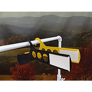 NAHANCO BRDSB Large Garment Rack Divider, Black (Pack of 25)