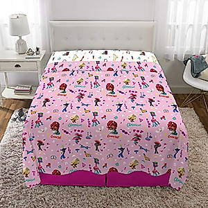 Franco Manufacturing Trolls World Tour 4 Piece Full Size Microfiber Sheet Set