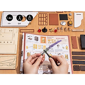 Rolife DIY Miniature Dollhouse Room Kit - Magic Potion Store Diorama Kit DIY Crafts Hobbies for Women/Men Gifts for Teens Adults Home Decor