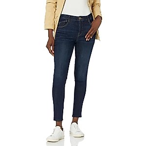 Democracy Women's Ab Solution High Rise Ankle Jean, Indigo, 12