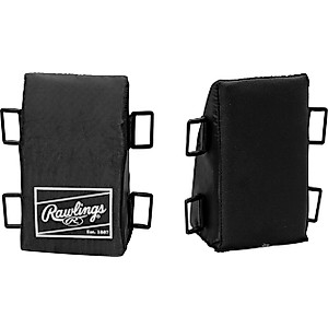 Rawlings | Catcher's Knee Savers | Baseball/Softball | Adult | Black