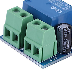 12V Battery Charging Controller Protection Board Module Undervoltage Low Voltage Cut Off Automatic Switch Recovery Protection Controller Module with A LED Indicator