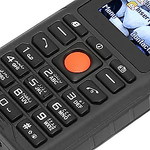 Elderly Mobile Phone, Detachable Antenna 1.7 Inch HD Unlocked Children Elderly Mobile Phone for Standby Phone US Plug