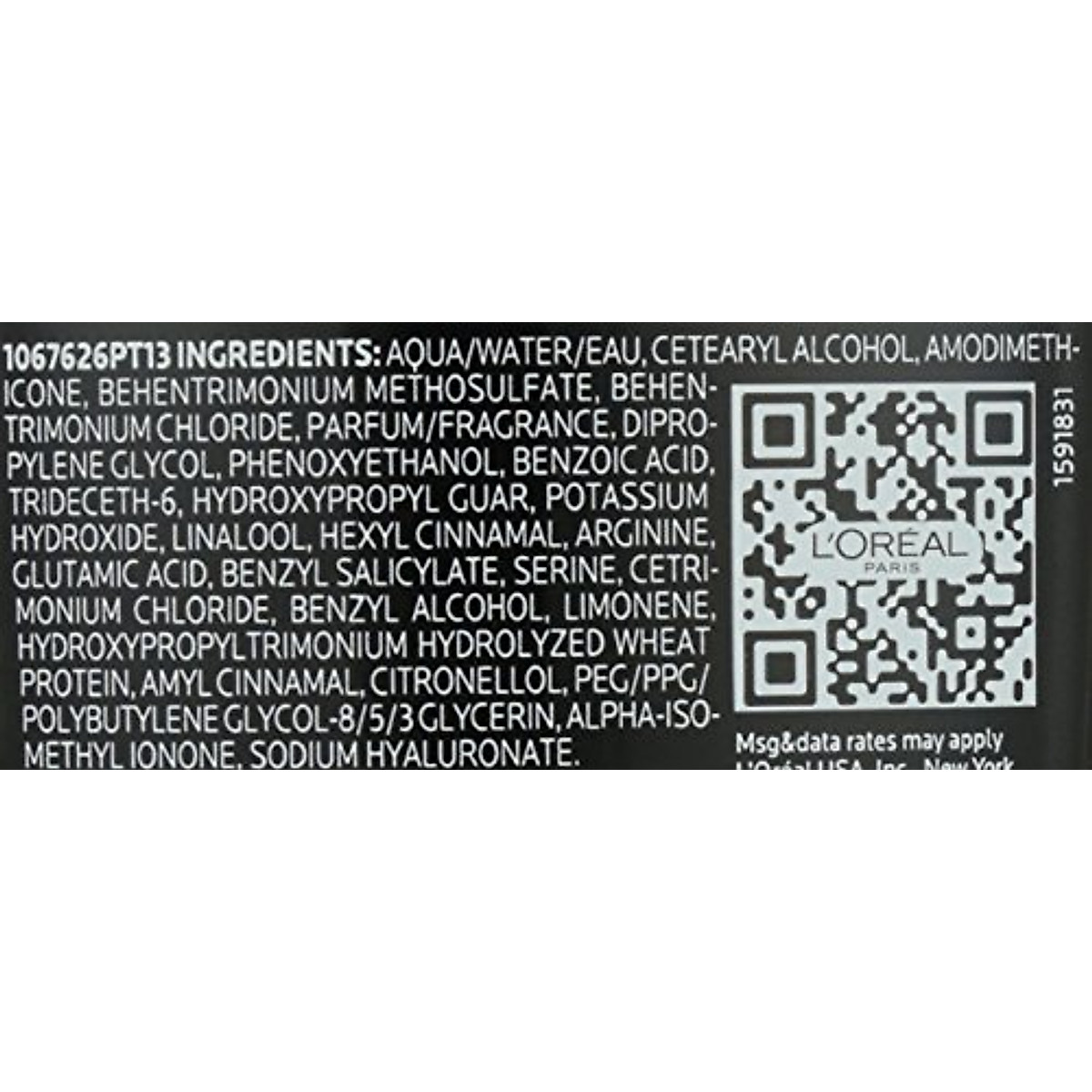 L'Oreal Advanced Hair Care Power Moisture Hydrating Conditioner, 12.6 oz