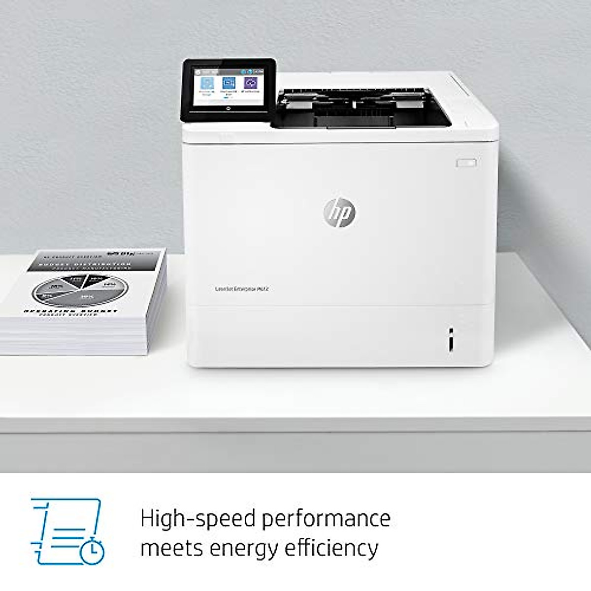 HP LaserJet Enterprise M612dn Monochrome Printer with built-in Ethernet & 2-sided printing (7PS86A)