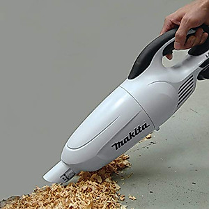 Makita XLC02RB1W 18V LXT Lithium-Ion Compact Cordless Vacuum Kit (2.0Ah), 1.3 Pint