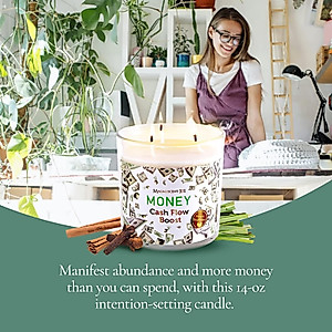 Magnificent 101 Abundance Large Glass Candle 14oz