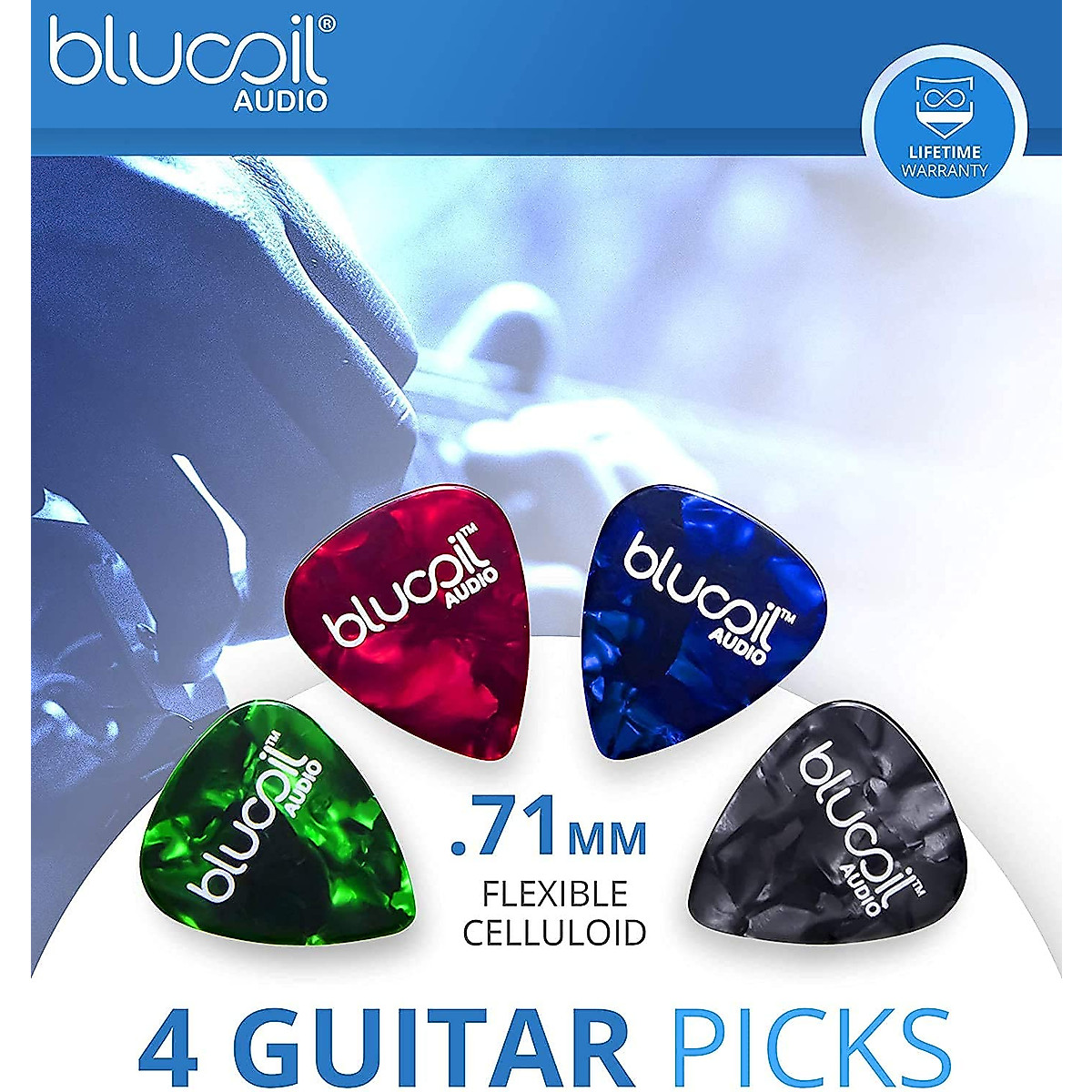 Orange Amps Terror Stamp 20W Hybrid Valve Solid State Guitar Amplifier Bundle with Blucoil 10' Straight Instrument Cable (1/4"), 2-Pack of Pedal Patch Cables, and 4-Pack of Celluloid Guitar Picks