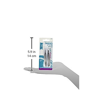 Trim Beautycare Mini Slant/Point 06847 Tweezers, 3 Piece Set