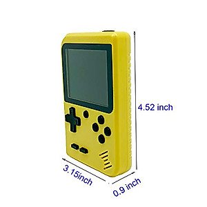 Come-buy Retro Game Console,Handheld Game Console with 400 Classical FC Games 2.8-Inch Color Screen Support for TV Output , Gift Birthday
