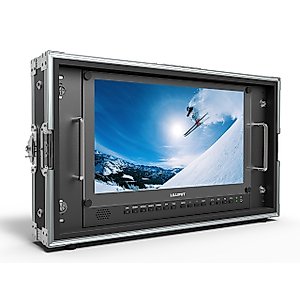 LILLIPUT BM150-4K 15.6" 4K 3840×2160 Ultra-HD resolution, 1000:1 Contrast Ratio, 25ms Response Time with Carry-on Metal case 3G-SDI, HDMI, VGA, AV input by VIVITEQ