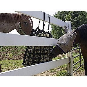 Derby Originals Supreme Patented Four Sided Slow Feed Horse Hay Bag with 1 Year Warranty