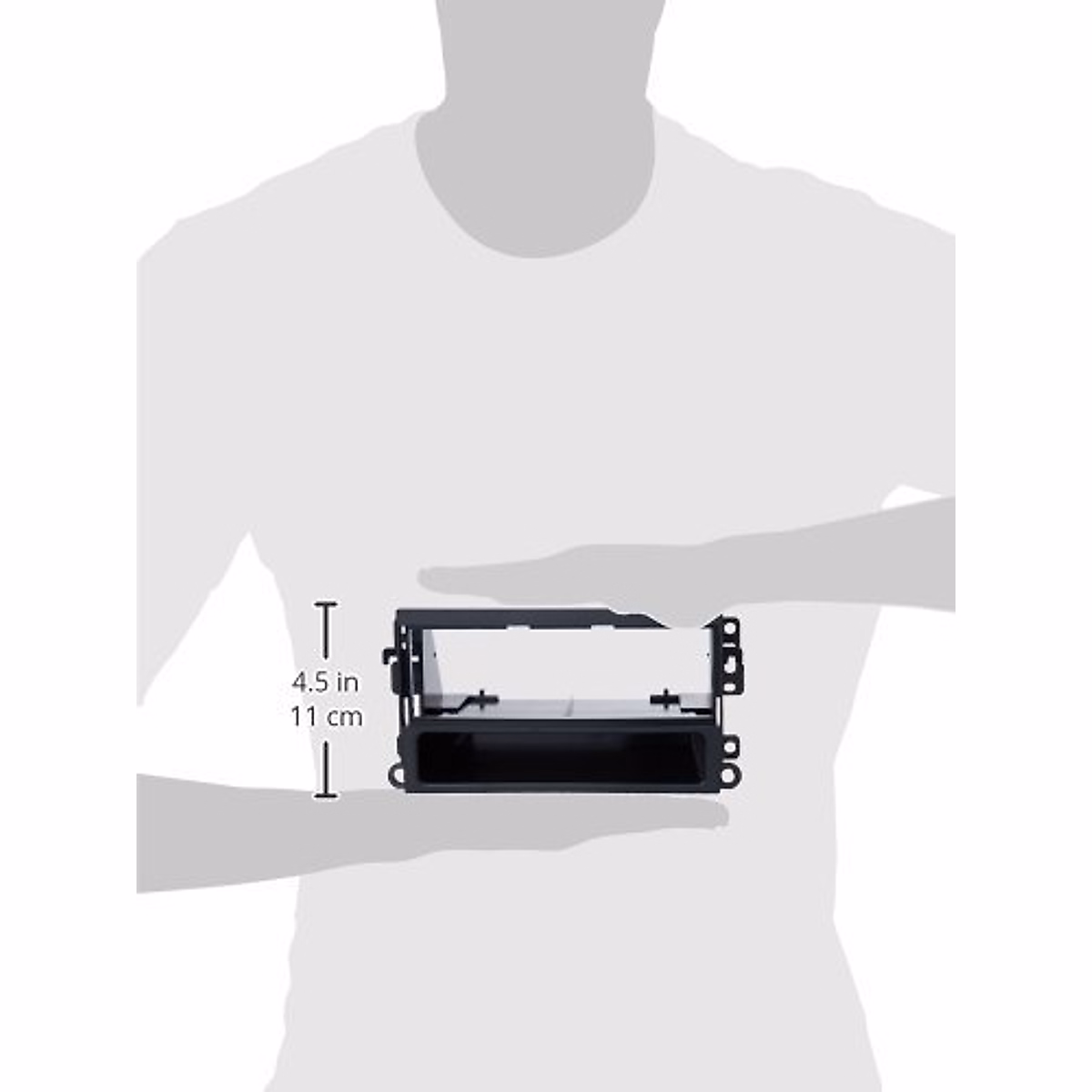 AMERICAN INTERNATIONAL NDK717 Radio Install Kit , Black