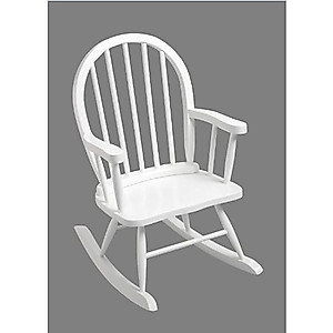212 Main Windsor Childrens Rocking Chair White