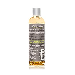 Design Essentials Natural Almond & Avocado Anti-frizz Curl Defining Gel, white, 12 Fl Oz