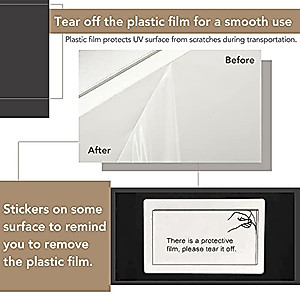 LUMISOL LED TV Stand for TVs up to 65 Inches with LED Lights 16 Colors, for Living Room Bedroom Game Room (Black, 62.9 in)