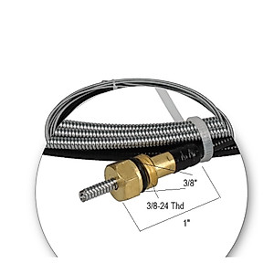 STARTECHWELD 194-010 MIG Welding Liner Conduit .023"-.025" for Miller Millermatic M10 M25 M40 and H Series Hobart 15 FT 194010 (1 Pack)