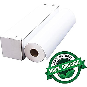Canvas Roll for Wide Format Inkjet Printer, Polyester Paper Roll for Epson Canon HP Plotter 420gsm, 36" x 60"(90cm x 150cm)