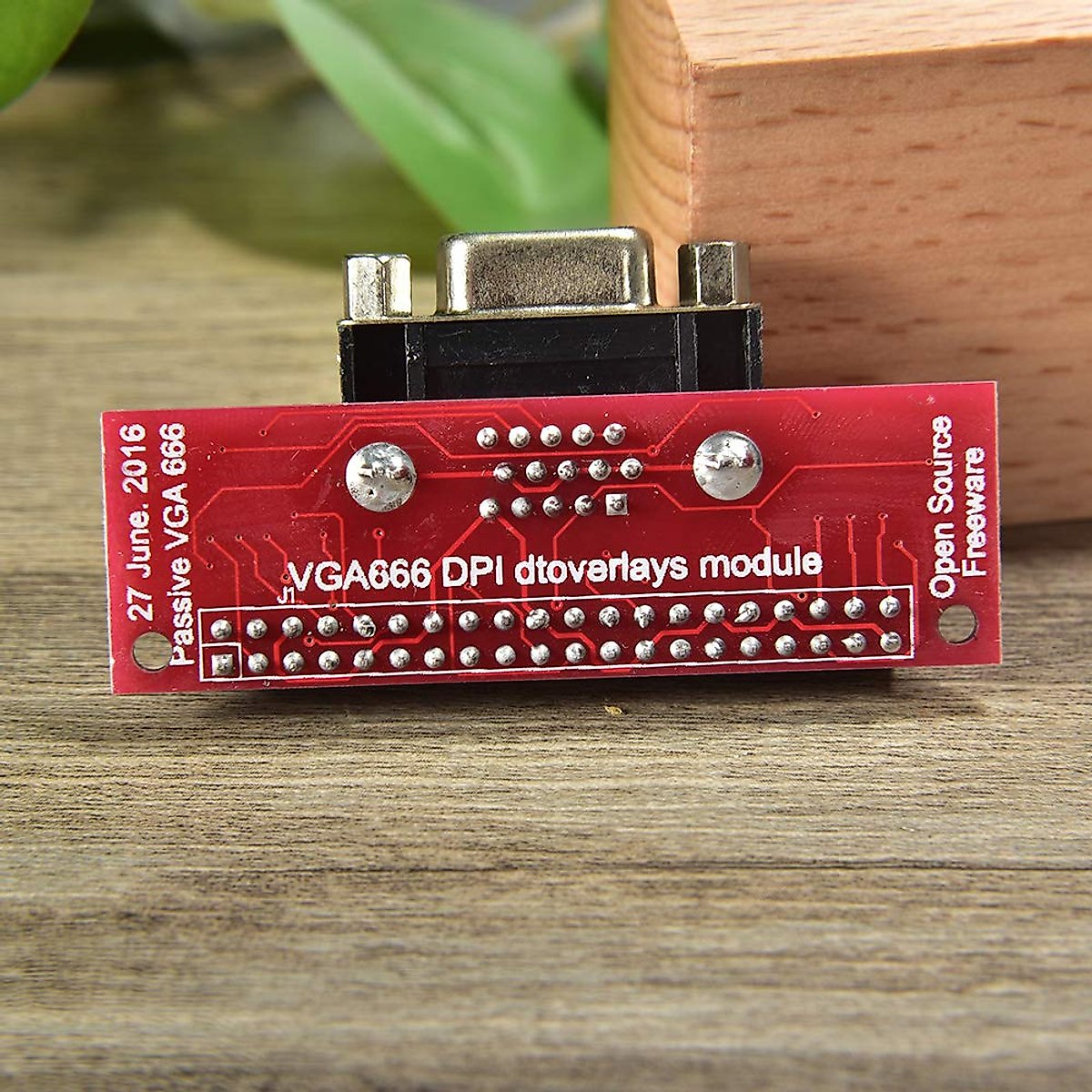 Comimark 1Pcs Gert-VGA 666 VGA666 Module Adapter Board for Raspberry Pi 3 B 2 Model B+ A+