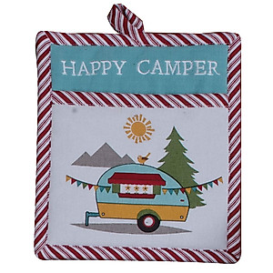 Kay Dee Designs 4 Piece Home Is Where You Roam Camper Dish Towels Potholders Bundle