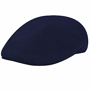 Kangol Wool 504 - Dark Blue/L Dark Blue, Large