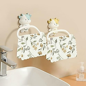 FRODOTGV Sunflowers Texture Pattern Kitchen Towel Microfiber Valentine Flour Sack Tea Towels Kitchen Terry Cloth Hand Towels Hand Towels Kitchen Decorative