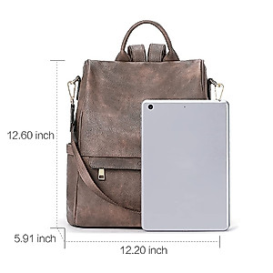 CLUCI Women Backpack Purse Bundles with Women Wallet