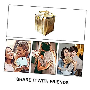 NOLITOY 3pcs Baking Tote Insulated Coffee Car Cake Delivery Bag Meal Delivery Bag Portable Cooler Bag Car Food Cold Packs for Lunch Box Cake Carrying Bag Baking Food Bag Take-out Food Bag