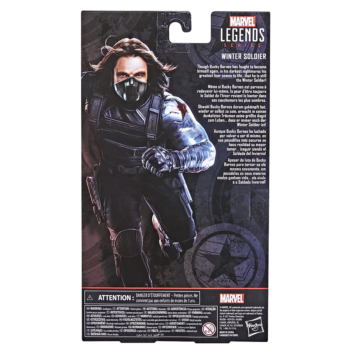 Marvel Legends Series 6-inch Falcon & The Winter Soldier Disney+ Action Figure Toy, 5 Accessories