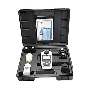 AMTAST Portable Turbidity Meter Kit Handheld Turbidity Tester with Carrying Case, Range: 0-19.99, 20.0-199.9, 200-1000NTU