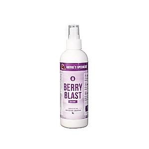 Nature's Specialties Berry Blast Dog Cologne for Pets, Natural Choice for Professional Groomers, Ready to Use Perfume, Made in USA, Finishing Spray, 8 oz