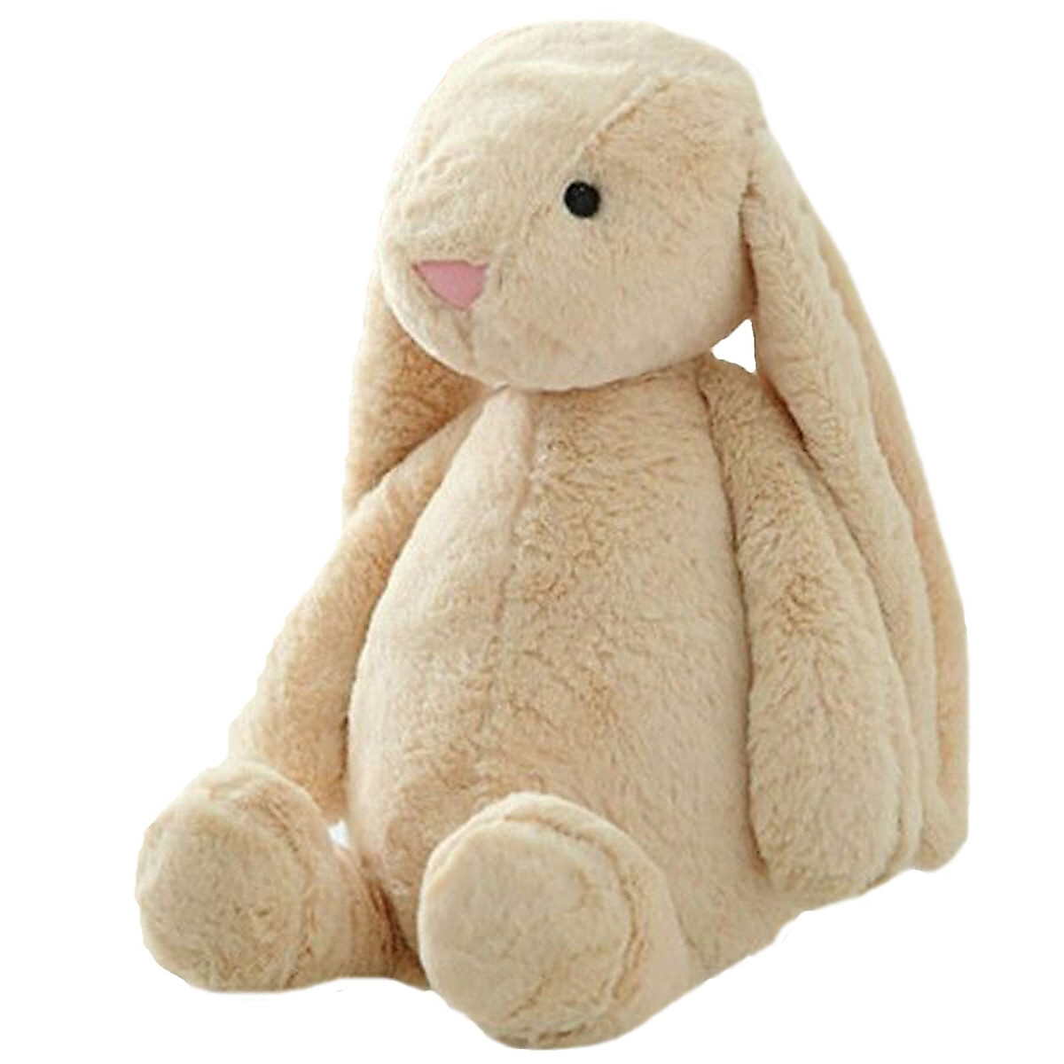 QHZXGH Bunny Stuffed Animal, 11.81 Inches Cute Cartoon Rabbit Stuffed Plush Toy Plushie Fluffy Doll Birthday Gift for Adults Kids (11.81 Inch, Loppy Eared-Brown)