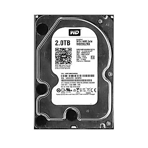 WD20EZRX Western Digital 2TB 5400RPM SATA 6.0 Gbps 3.5 inch Caviar Hard Drive