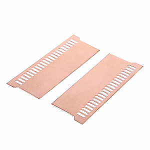 Easycargo Laptop Memory Heatsink Kit, Copper Heat Sink + Pre-Applied Thermal Conductive Adhesive Tape, Cooler Heatsink Pad for Cooling Laptop Notebook Memory RAM DDR5 DDR4 DDR3 SODIMM