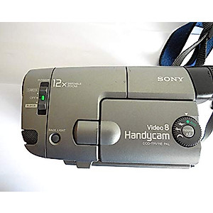 Sony CCD-TRV11 8mm Handheld Camcorder Bundle w Remote Control/Power Supply and A/V Cables