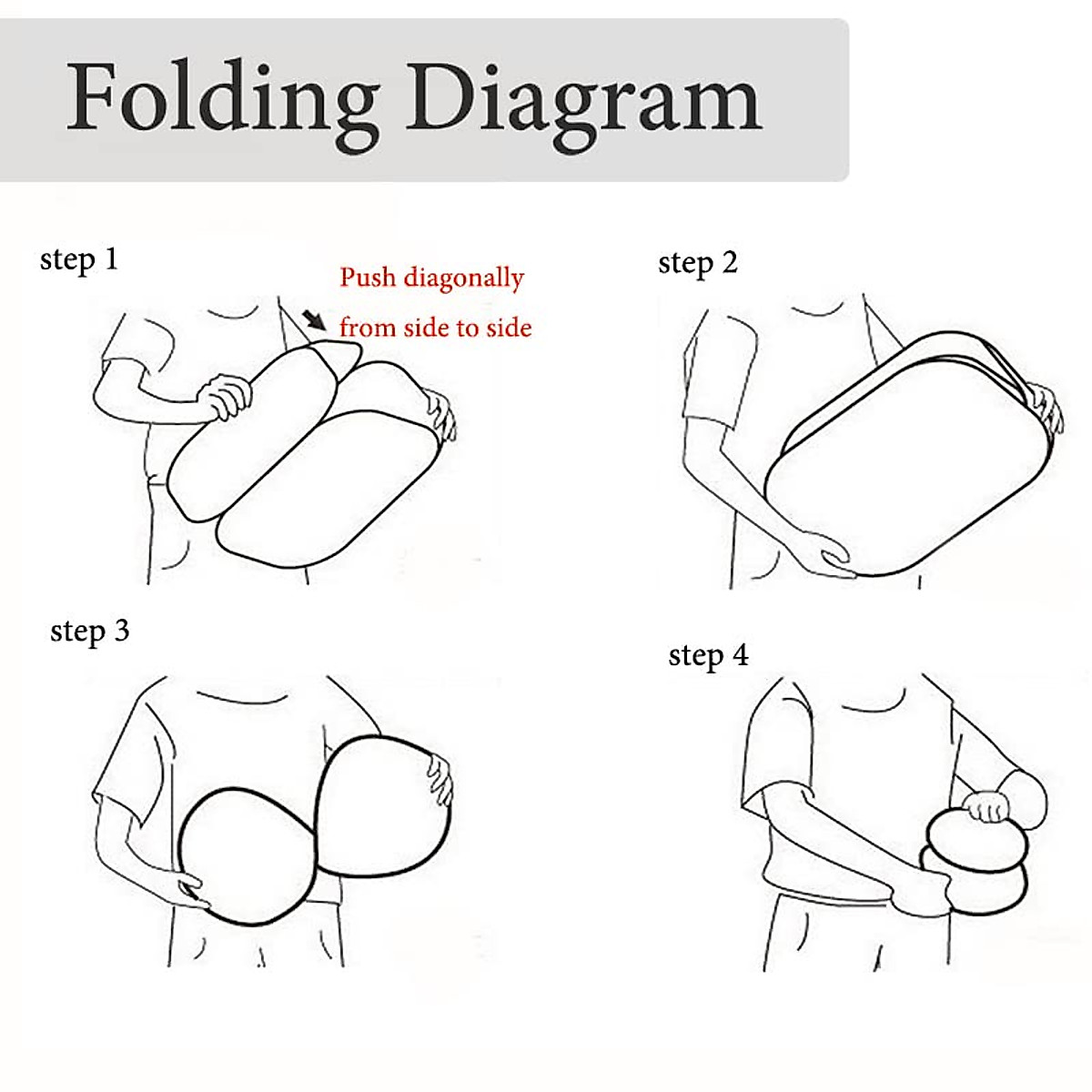 Laundry Hamper - Portable, Durable Handles, Collapsible for Storage and Easy to Open. Folding Pop-Up Clothes Hampers are Great for The Kids Room, College Dorm or Travel - Black