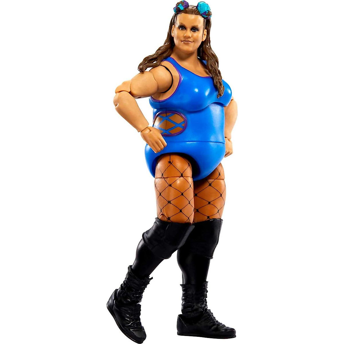 Mattel WWE Elite Collection Action Figure & Accessories, Series #96 Doudrop 6-inch Collectible with 25 Articulation Points & Swappable Hands