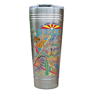 Catstudio Arizona Thermal Tumbler | Triple Wall Insulation With Non Slip Bottom | Great Travel Cup for Water, Coffee, Tea, or Smoothies