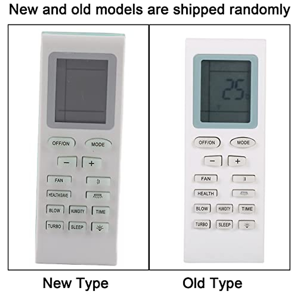Replacement Air Conditioner Remote Control for Gree YBOF YB1FA YB1F2 YBOF1 YBOF2 YBOFB Y502K Universal Controller