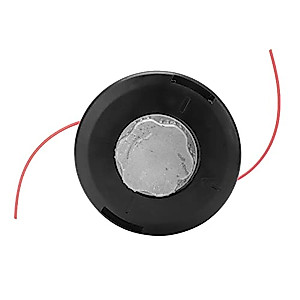 Yosoo M10 X 1.25 Trimmer Head, Replacement Grass Trimmer Head Aluminum Plastic Internal Thread Lawn Mower Accessories for Garden Lawn Patio Strimmer Spool(Style 2)