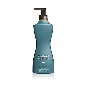 Method Gel Hand Wash, Basil, Biodegradable Formula, 11.5 Fl Oz (Pack of 1)