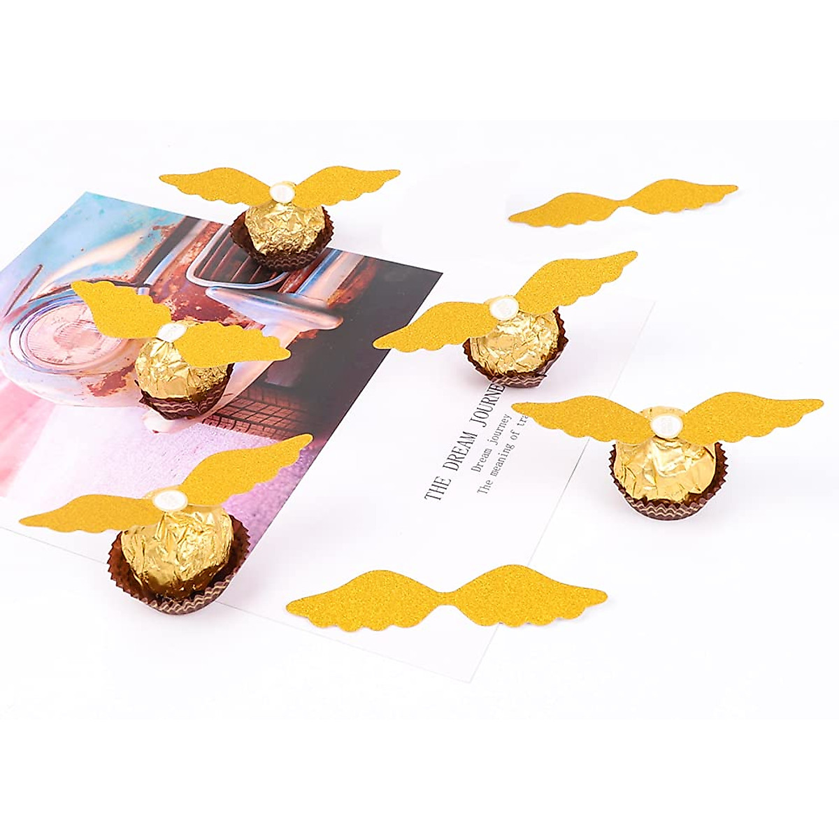 XIMISHOP 36PCS Wizard Party Decoration, Chocolate Decoration for Harry Themed Birthday Party Party Supplies