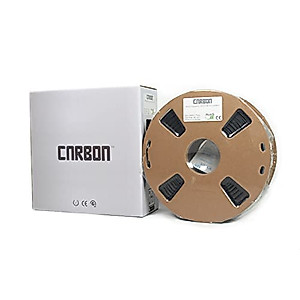 ECO - Certified Food Grade PLA+ 3D Printer Filament - Carbon Brand - Lab Tested, 1.75mm, 1kg, Accuracy: +/- 0.02 (Black)