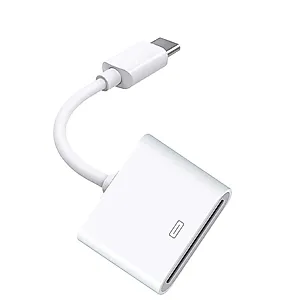SPY SEE OPEN YOUR EYES 30-Pin Female to USB 3.1 Type C Male USB-C Adapter Cable Computers Components Accessories (White)