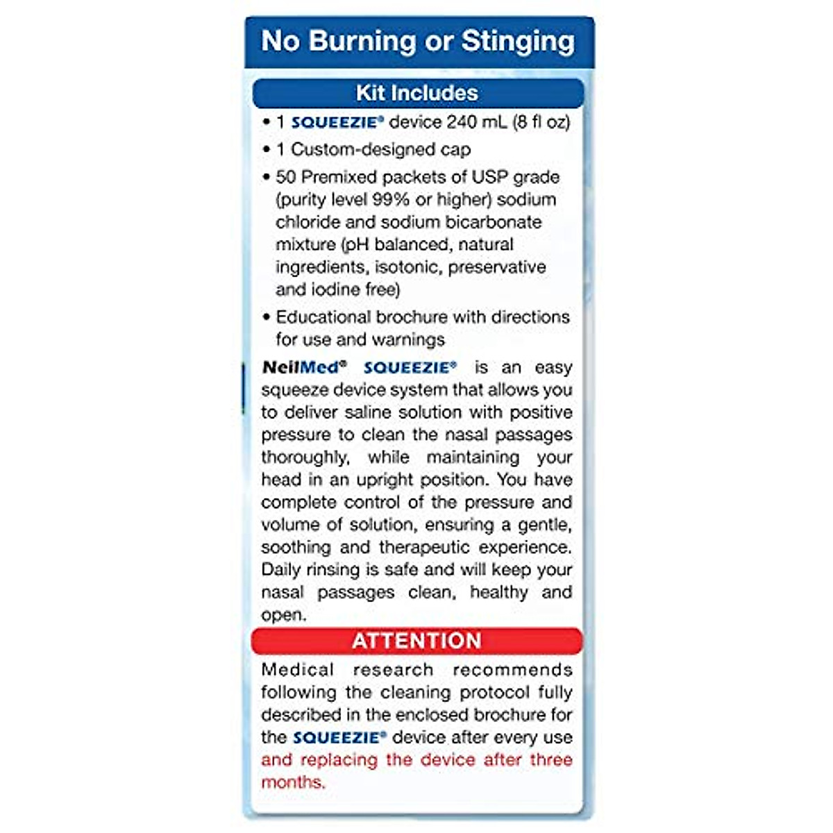 Squip Näsakleen Squeezie, 7.8 Ounce