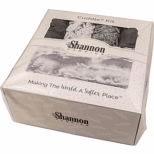 Shannon Fabrics Cuddle Kit Crazy 8 Silver Jubilee Notion, Assorted