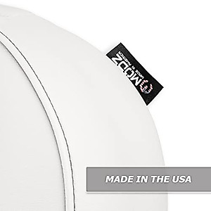 MODZ® FS1 Custom Golf Cart Front Seat for ICON - [Add $40] - White Base - Cobra Pattern