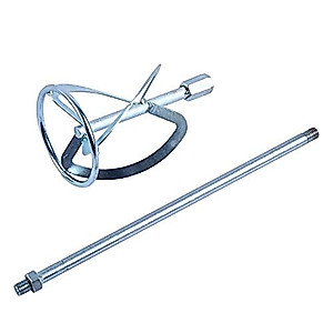 YaeKoo 1800W Handheld Electric Cement Mixer Adjustable Speed 6 Speed 110V for Mortars Concretes Grouts Hand Held Plaster Cement Mixer Stirring Tool